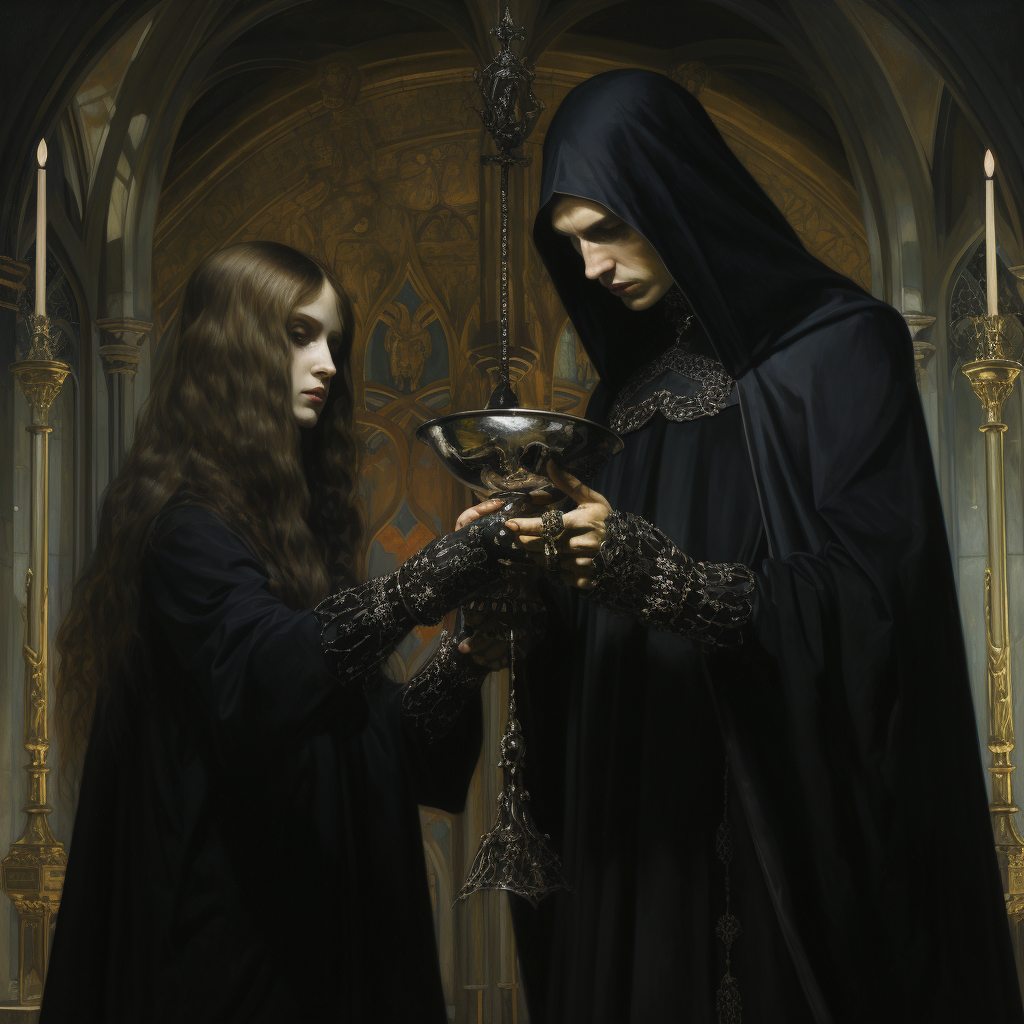 Grande Rito e Libação - Tradição Caminhos das Sombras